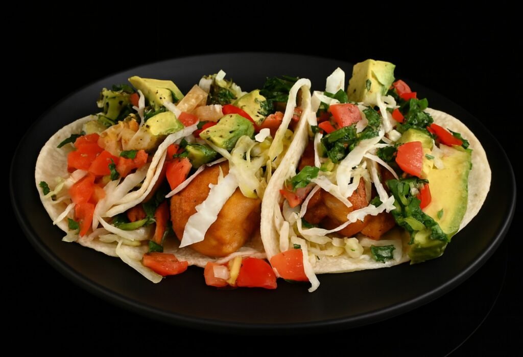 Crispy Cod Fish Tacos Recipe – Fresh Baja-Style Tacos with Creamy ...